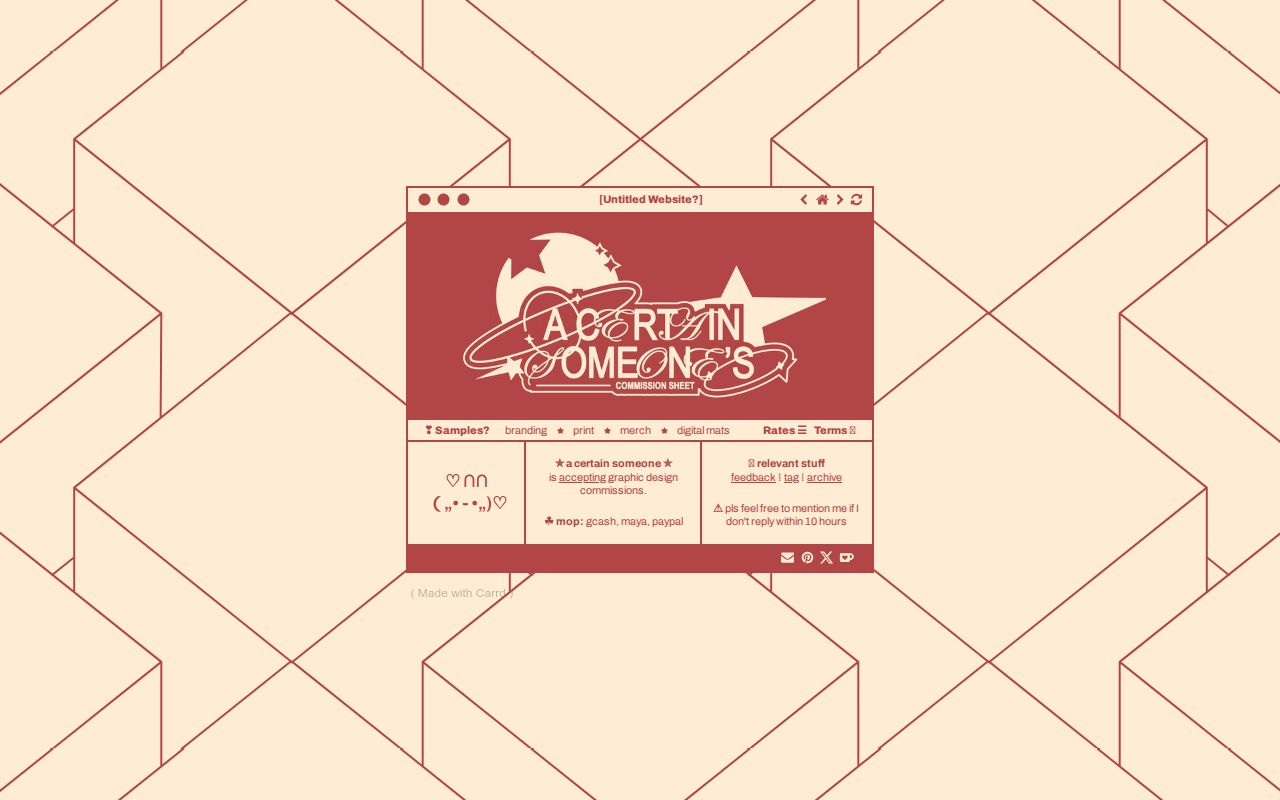 A Certain Site ☆.ᐟ